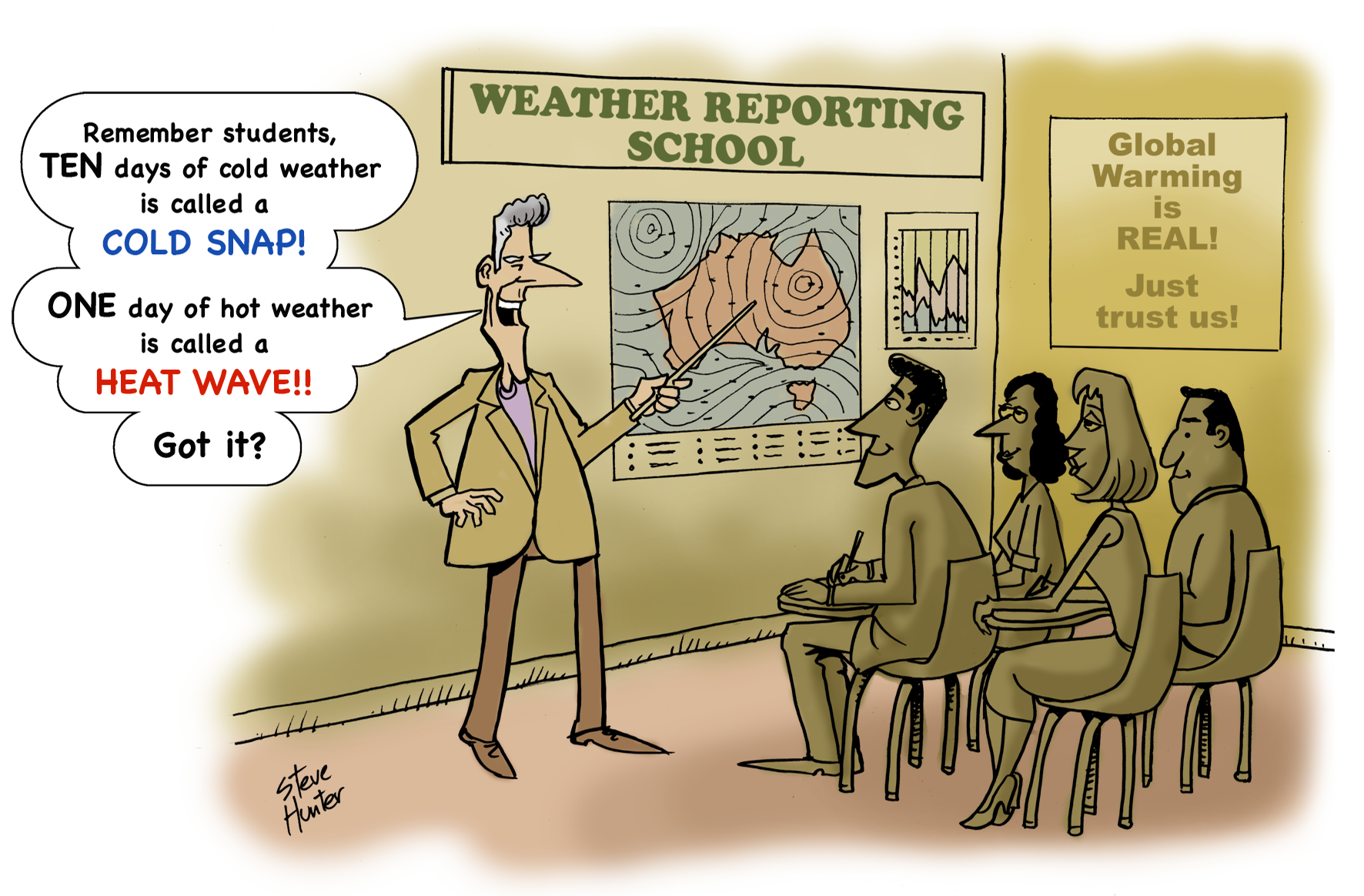 Political cartoons | Steve Hunter Illustrations